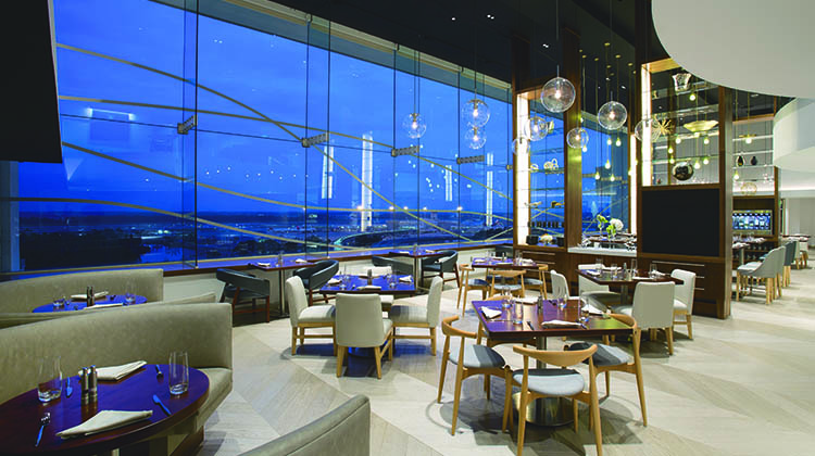 New Hemisphere Restaurant; Unmatched Views and International Flavors