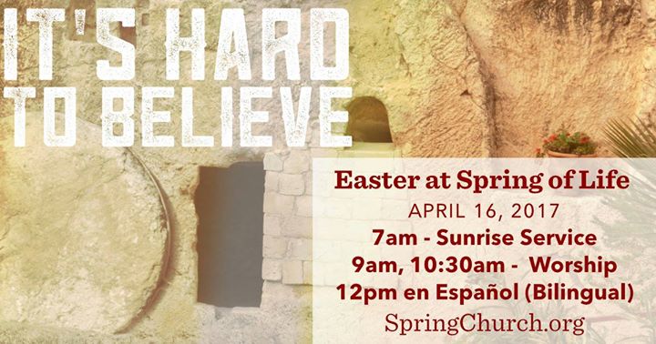 Easter Sunday 2017 at Spring of Life • Nonahood News