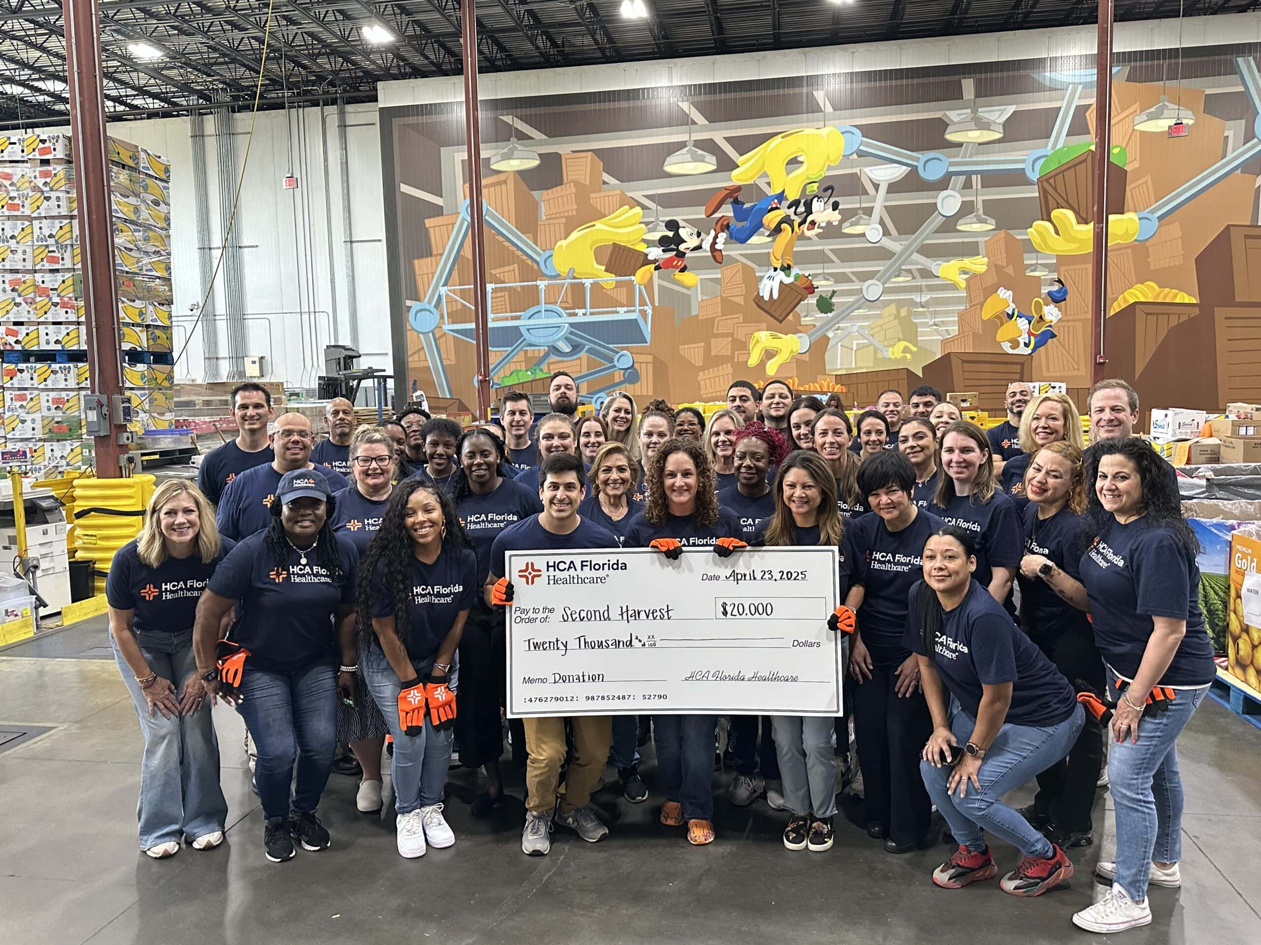 HCA Florida Healthcare donates $20,000 and 300 hours of service to ...
