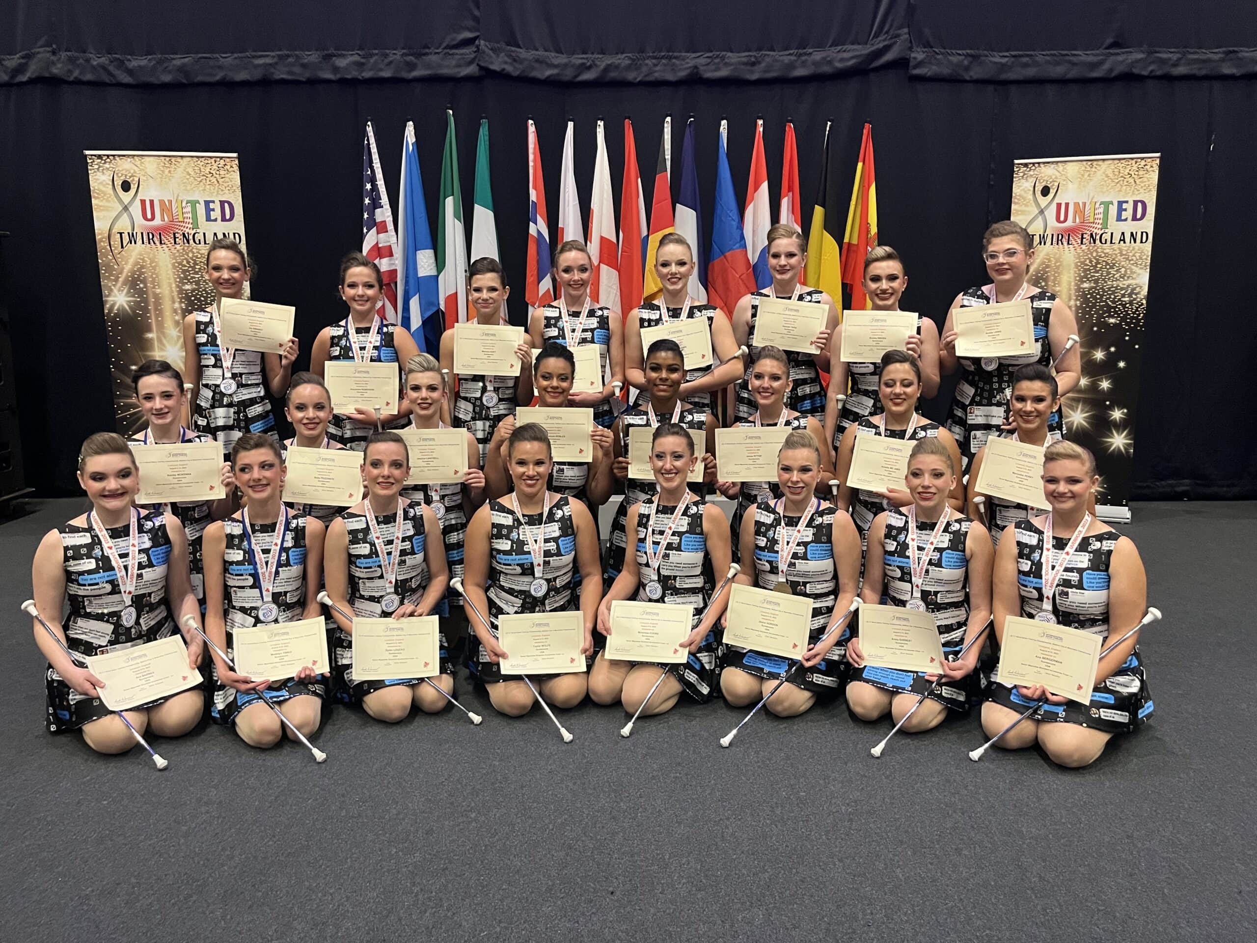 Local Baton Twirling Team Representing USA in World Championships ...